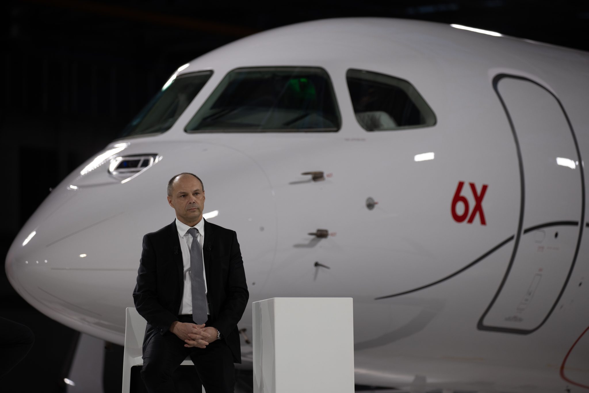 Dassault Aviation Rolls Out Falcon 6X, New Standard in Long-Range ...
