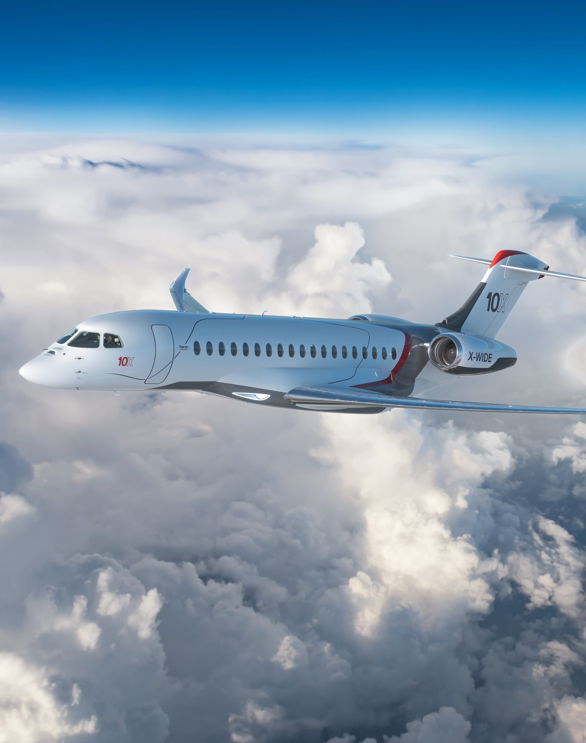 Dassault Aviation Launches Falcon 10X, featuring Industry’s Largest ...