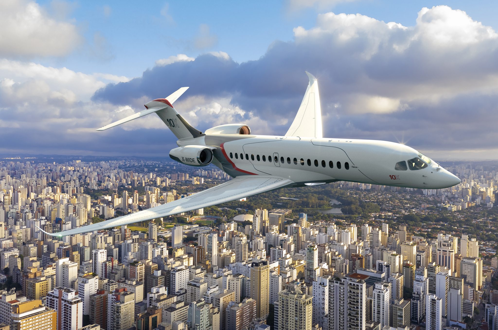 Dassault Unveils Full-Scale Cabin Mockup for Largest Purpose Built ...