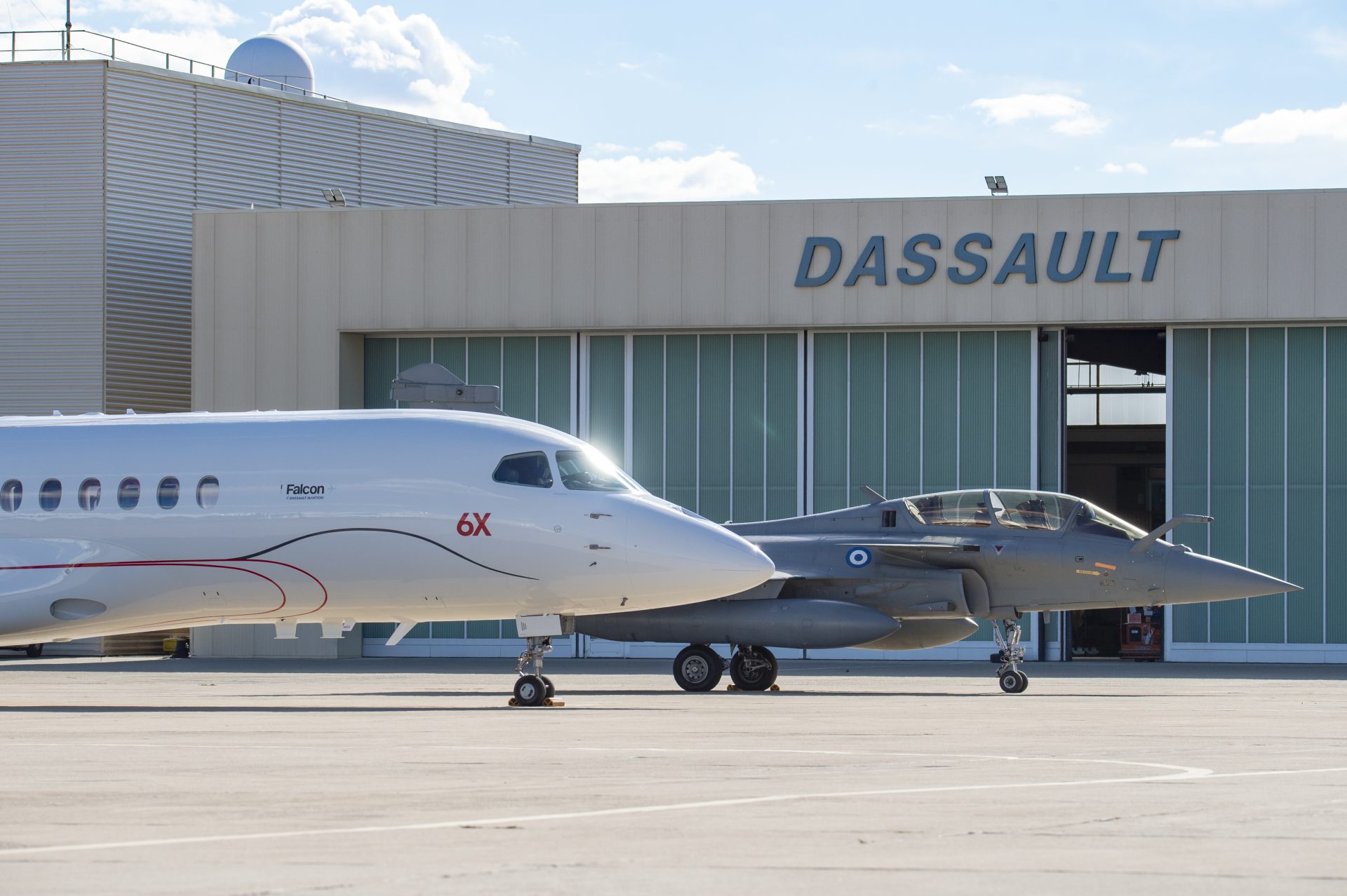 Third Falcon 6X Joins Test Program - Dassault Falcon