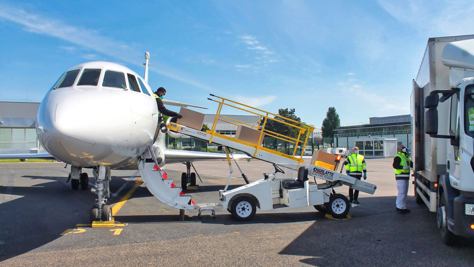 Dassault Falcon Service Completes Eight Day Cargo Conversion of a ...